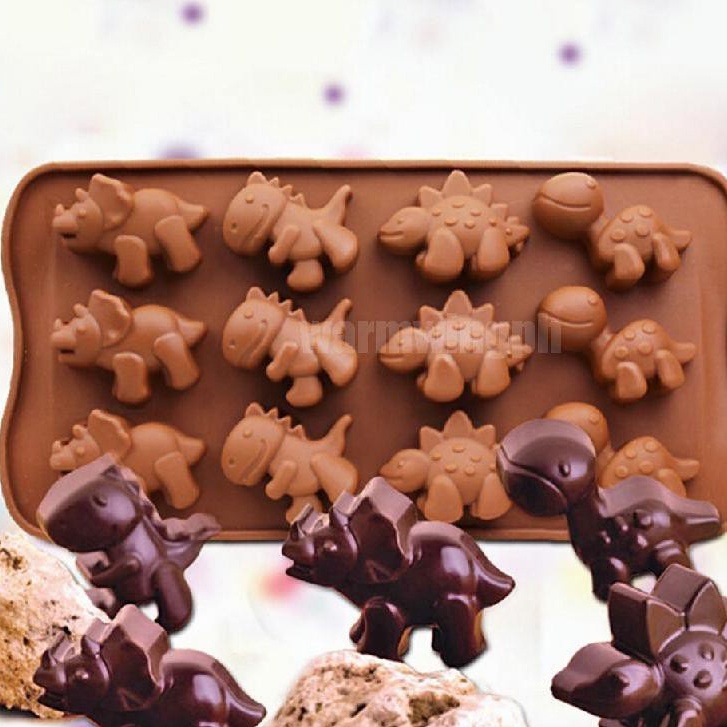 Dinosaur Dino Silicone Choco Mold dinosaurs | Shopee Philippines