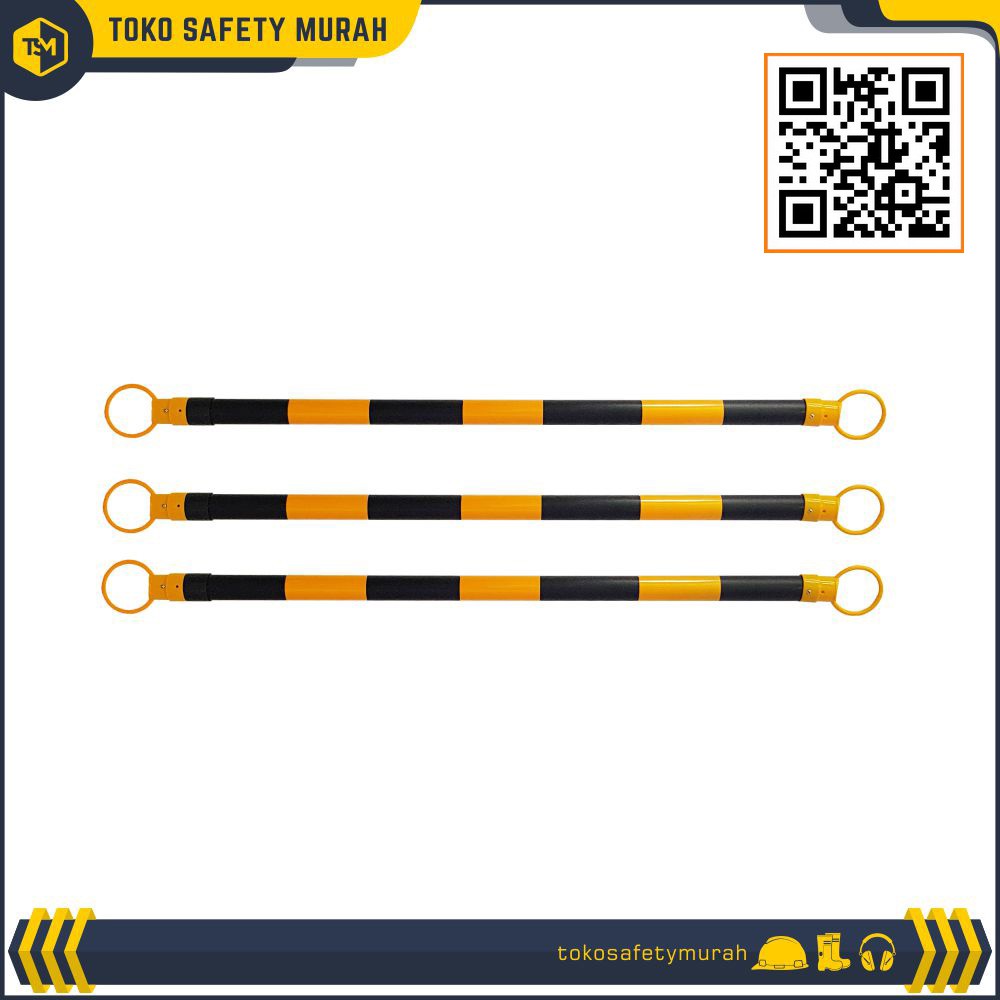 Retractable Cone Bar / Safety Traffic Cone Stick Connecting Cross ...