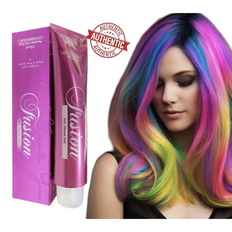 Fusion Hair color ( copper,autumn,copper gold, intense red, mahogany ...