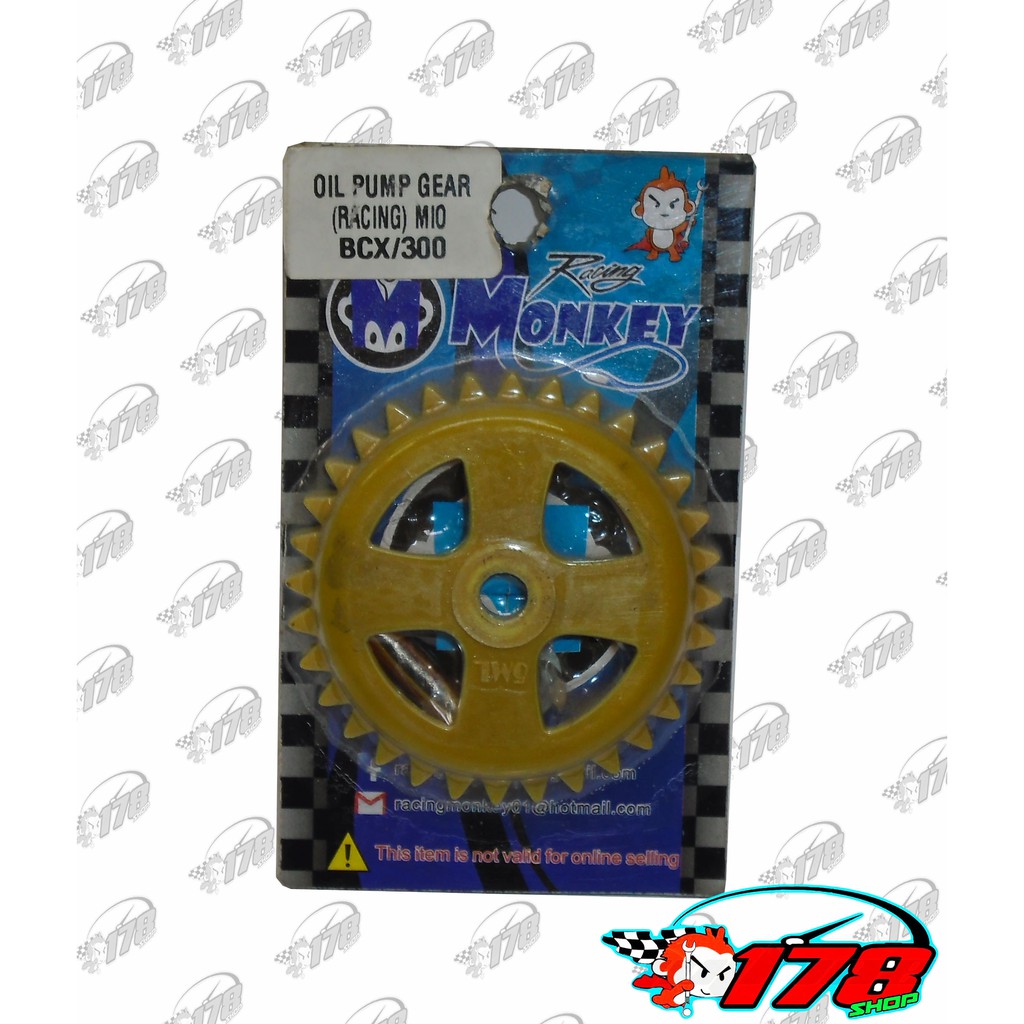 racing monkey mio sporty oil pump gear (racing use) | Shopee Philippines