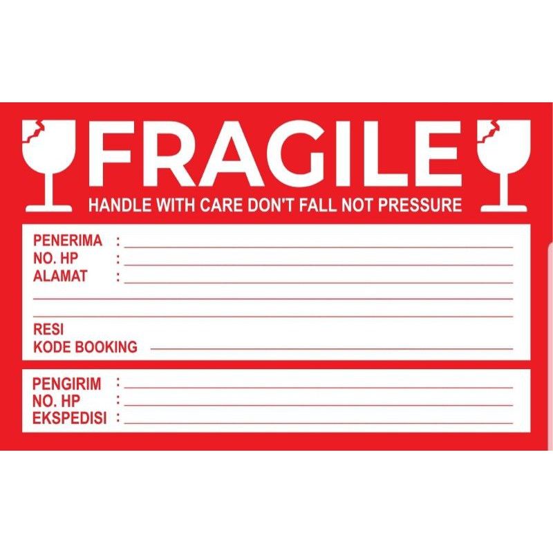Fragile SHIPPING STICKER OLSHOP STICKER | Shopee Philippines