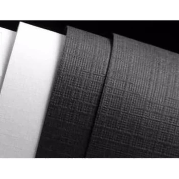 1 SHEET OF BLACK LINEN PLANO CARDBOARD PAPER 90 X 70 | Shopee Philippines