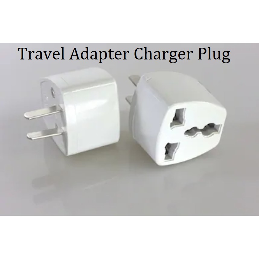 Universal Travel Adapter Power Charger Outlet US 2 PIN Converter ...
