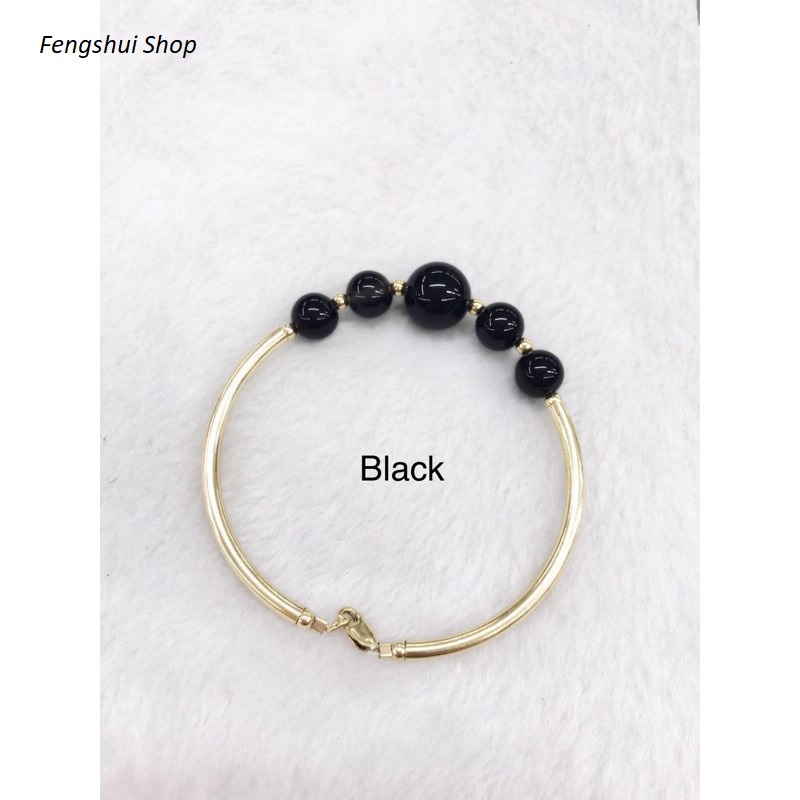Authentic Jade 10k Gold Lucky Charm Bracelet (4 color) | Shopee Philippines