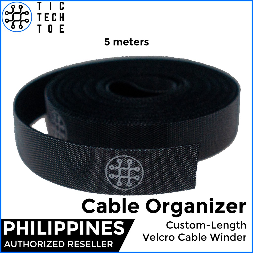Tic Tech Toe Reusable Velcro Cable Organizer | Shopee Philippines