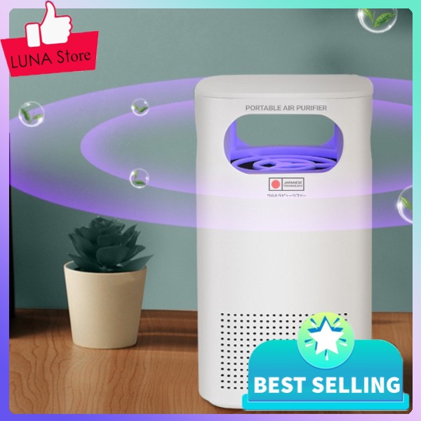 Portable Air Purifier Personal Mini Air Purifiers Ultra Negative ion made in Japan | Shopee ...