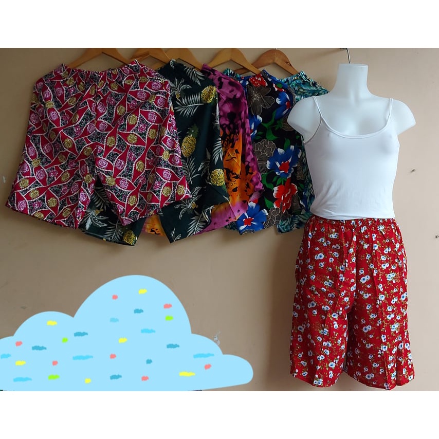 Assorted Pambahay!!! Short with pocket for Girl Plus Size | Shopee ...