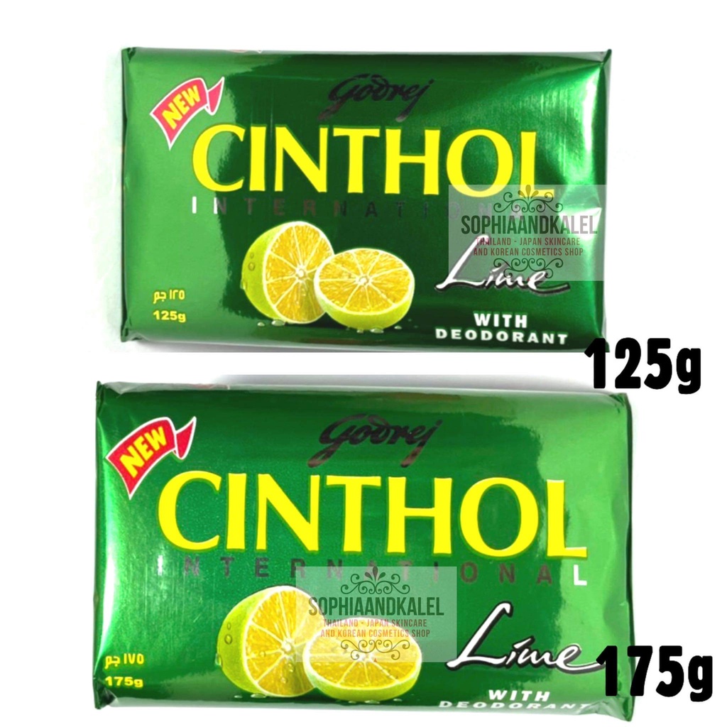 CINTHOL INTERNATIONAL SOAP LIME WITH DEODORANT | Shopee Philippines