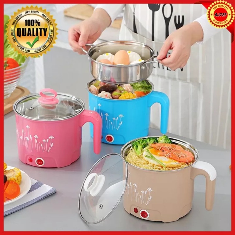 Mini rice cooker, multi-function cooker, 1.8L non-stick inner pot ...