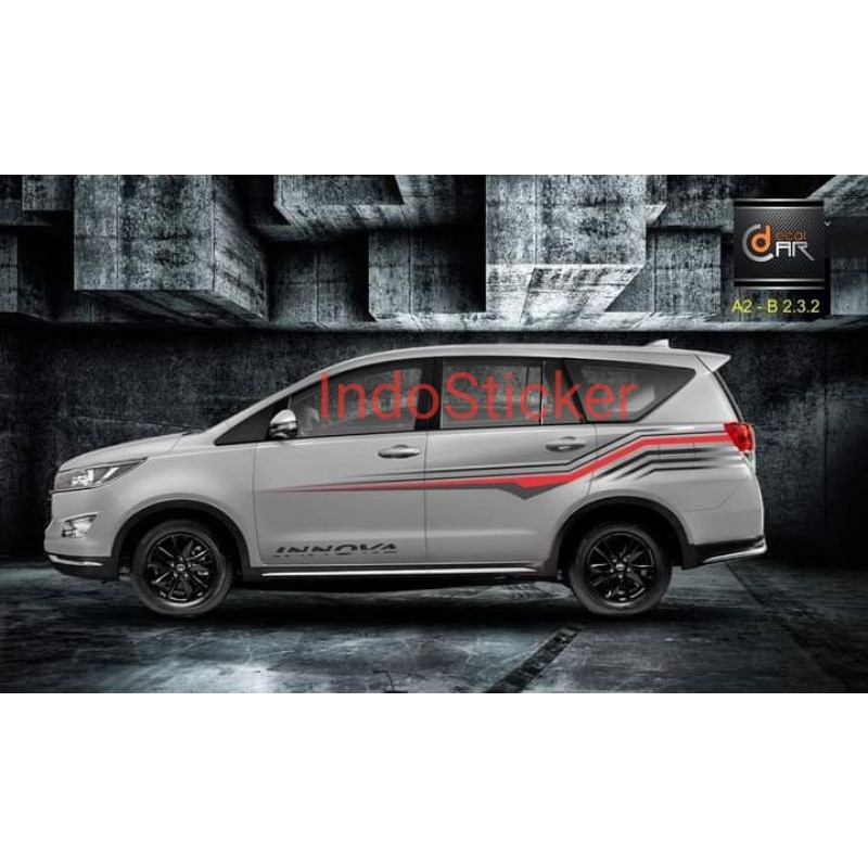 Sticker sticker side decal Car Innova striping sticker toyota Innova ...