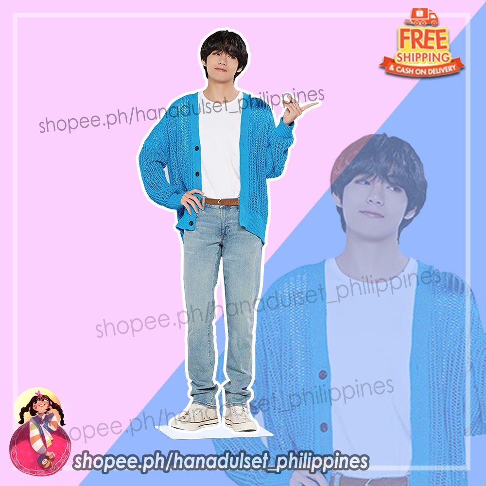 K-Pop 5 inches | cake topper BTS Kim Taehyung standee ♥ [ Lotte ...