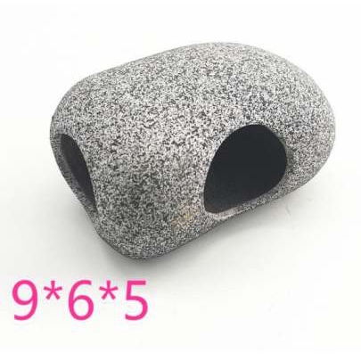 Ceramic Aquarium Decor Cichlid Stone Cave Stone Fish Tank Breeding ...