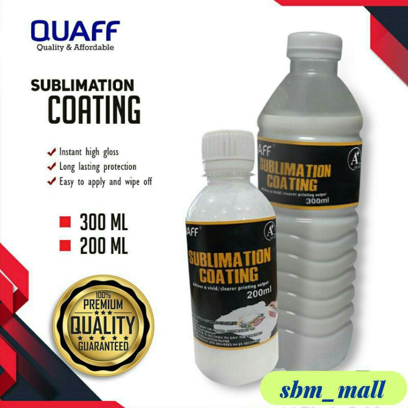 QUAFF SUBLIMATION COATING 300ml. | Shopee Philippines