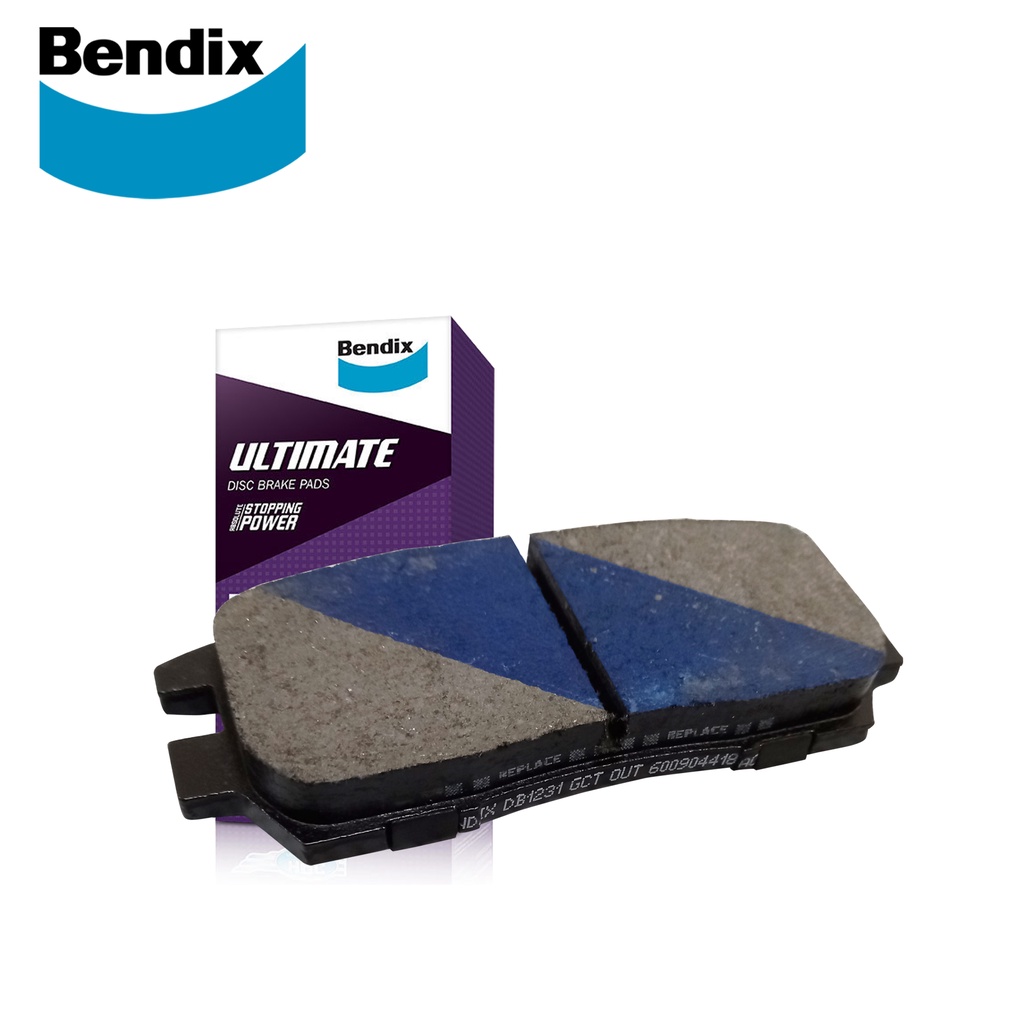 Bendix Brake Pads Rear Set Ult For Mitsubishi Pajero Fieldmaster And Montero 1992-2003 (Db1231 ...