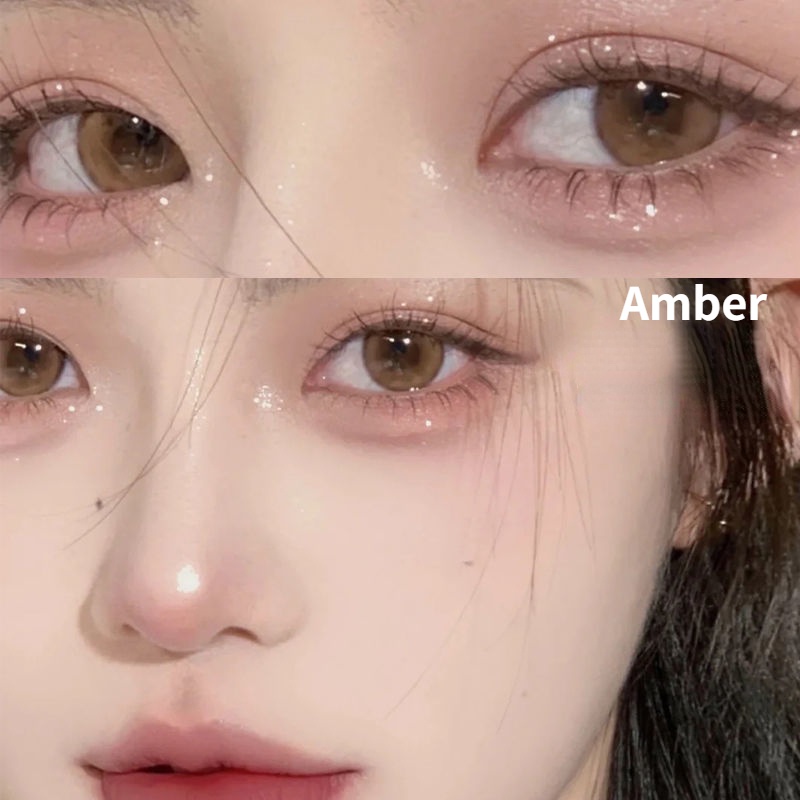 Amber Bright Eye Contact Lenses,2022 New Hot Contact Lens | Shopee ...