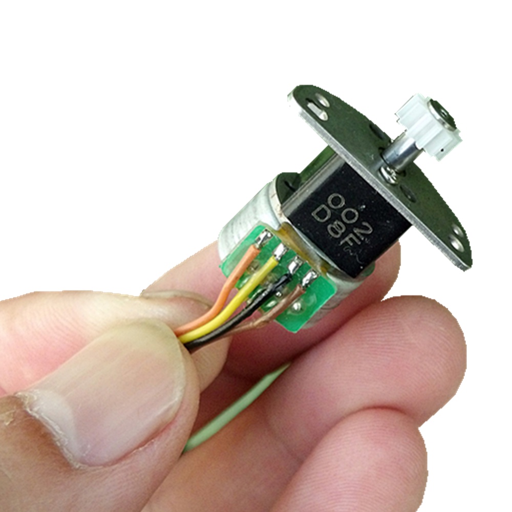 15mm Micro DC 2 Phase 4 Wire Precision Stepper Motor Mini Planetary ...