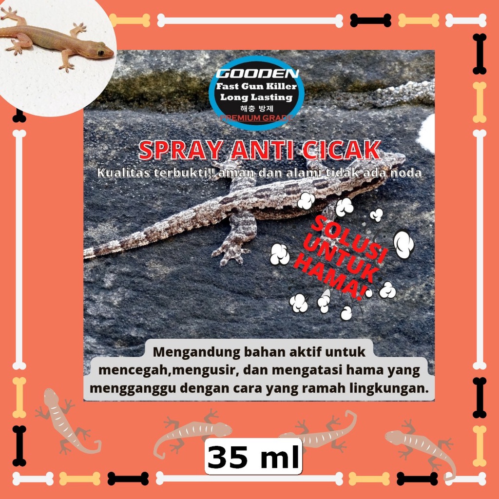 Most Complete 35 ML Lizard Repellent Spray Liquid Anti Stray Animals ...