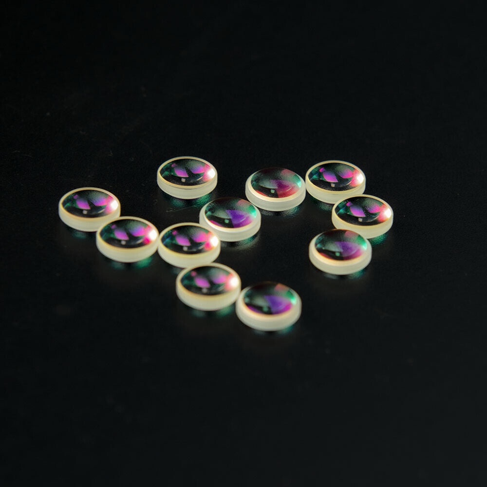 20pcs Optical Glass Defective Double Convex Magnifier Lens Decorative ...