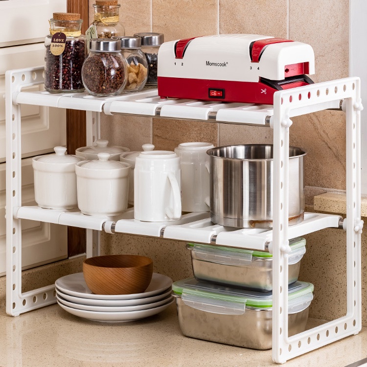 MODERN RACK - 2 TIER KITCHEN SHELF - PAN PAN RACK | Shopee Philippines
