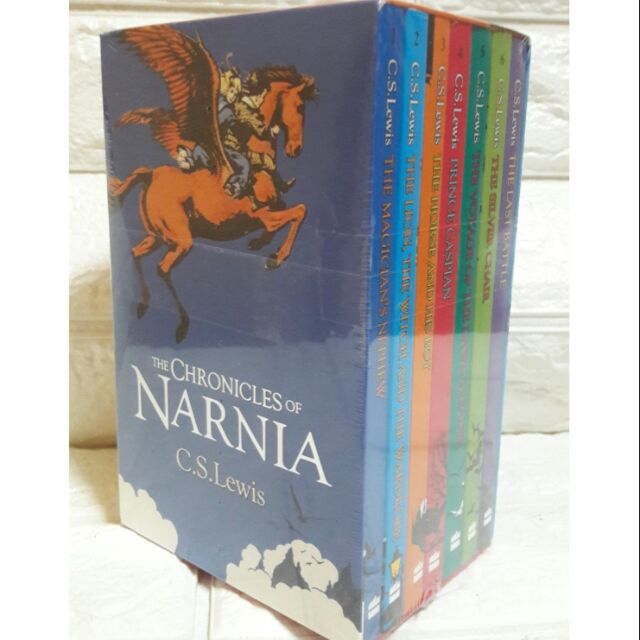 The Chronicles of Narnia (7 books boxed set) | Shopee Philippines