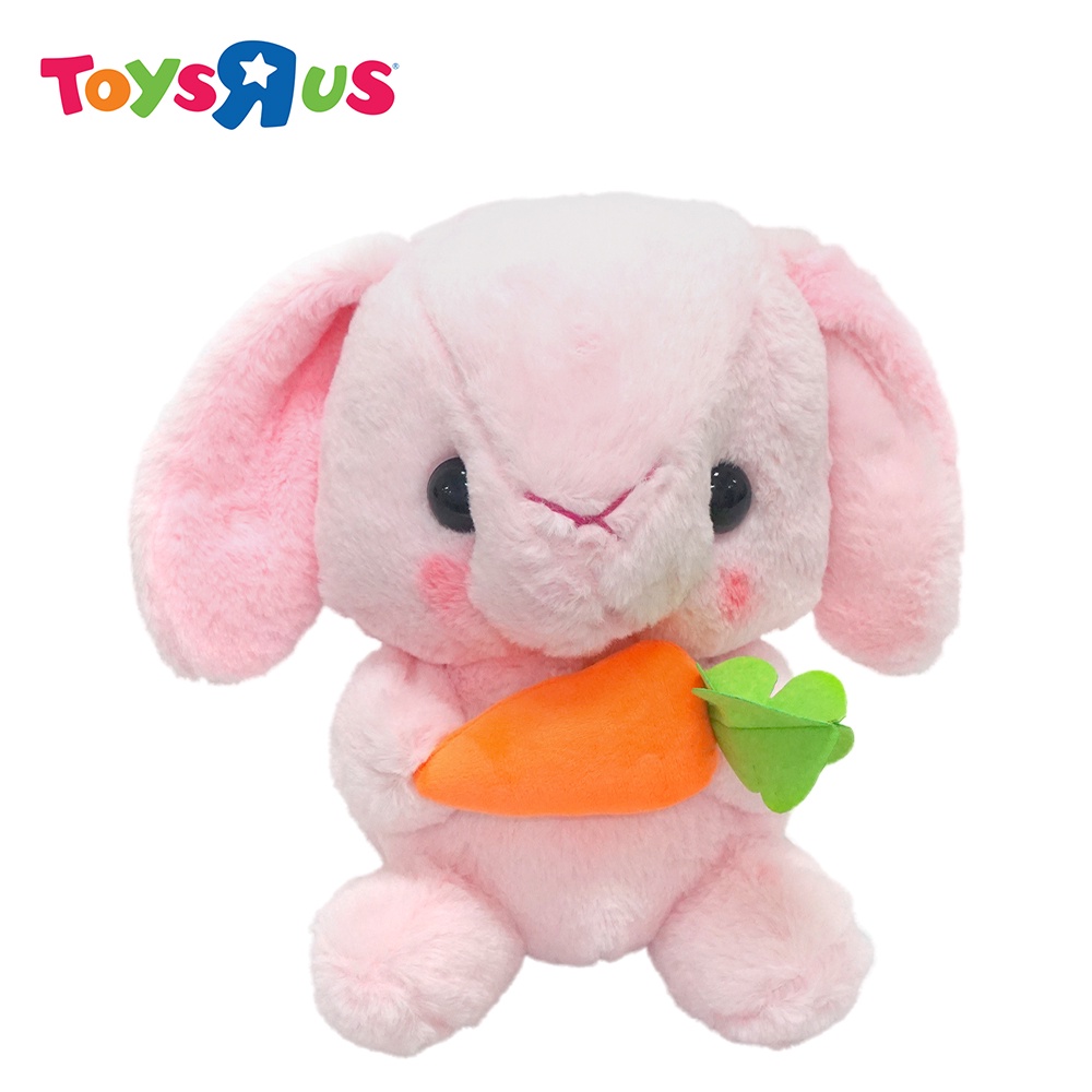 32cm Bunny with Carrot Plush Pink (Beige) | Shopee Philippines