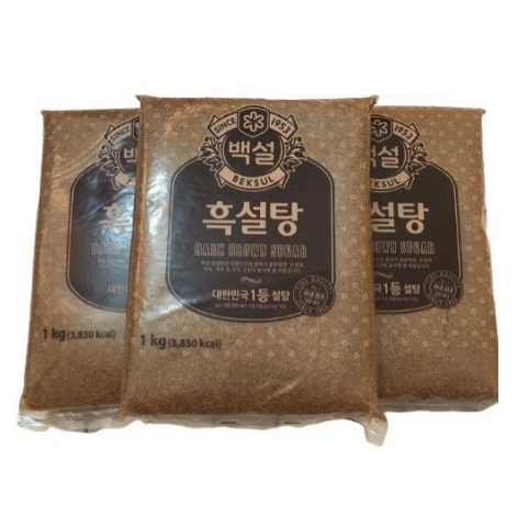 Korean Black Sugar / Brown Sugar (BEKSUL - Pack Of 100G) | Shopee ...