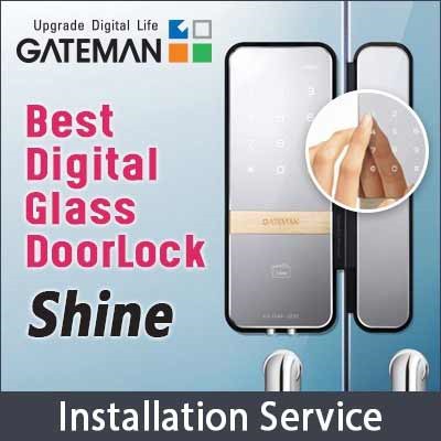 Gateman Digital Glass Doorlock SHINE DIGITAL DOOR LOCK SHINE | Shopee ...