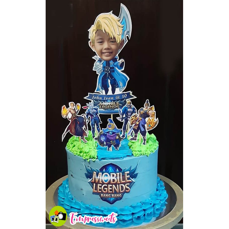 ML Alucard Mobile Legends Cake Topper 1 set | Shopee Philippines