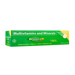BEROCCA Mango Orange Vitamin B-Complex + Ascorbic Acid + Calcium ...