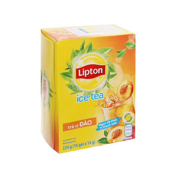 Lipton Ice Tea Peach Flavor Lipton Tea 224g Box | Shopee Philippines