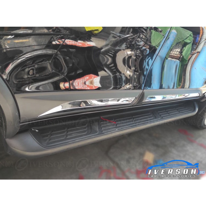 Two Tone Side Body Moulding for Toyota Fortuner 2016 to 2019 | Shopee ...