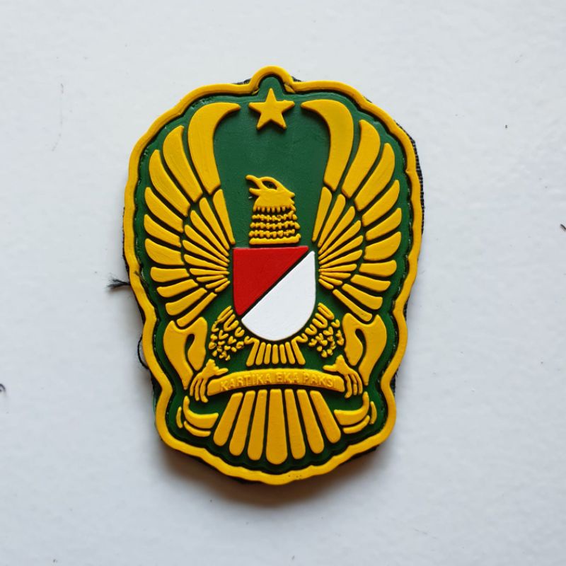 Patch RUBBER LOGO TNI AD/TNI AL/KOSTRAD/KOPASSUS/INFANTRI/Expedition ...