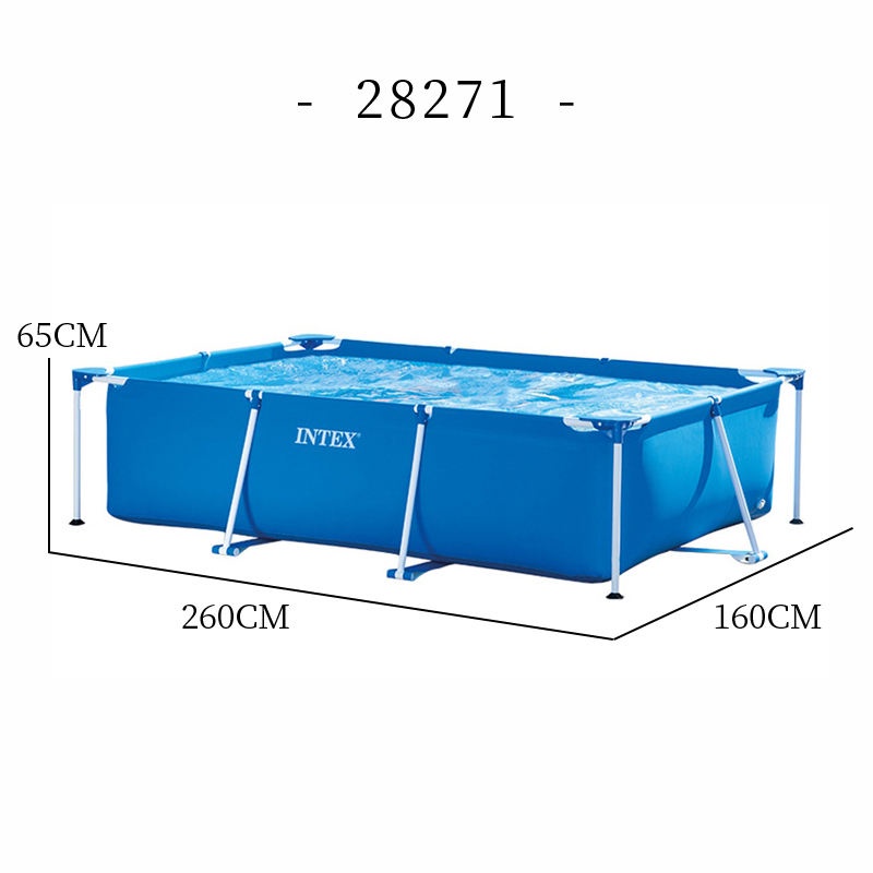 INTEX 4 Sizes Steel Pro Frame Pool Set Adult Family Kids Large Outdoor ...