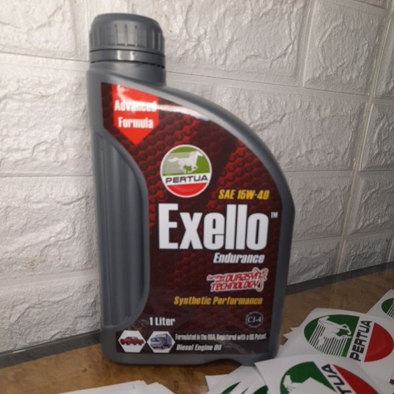 EXELLO endurance SAE 15w40 | Shopee Philippines