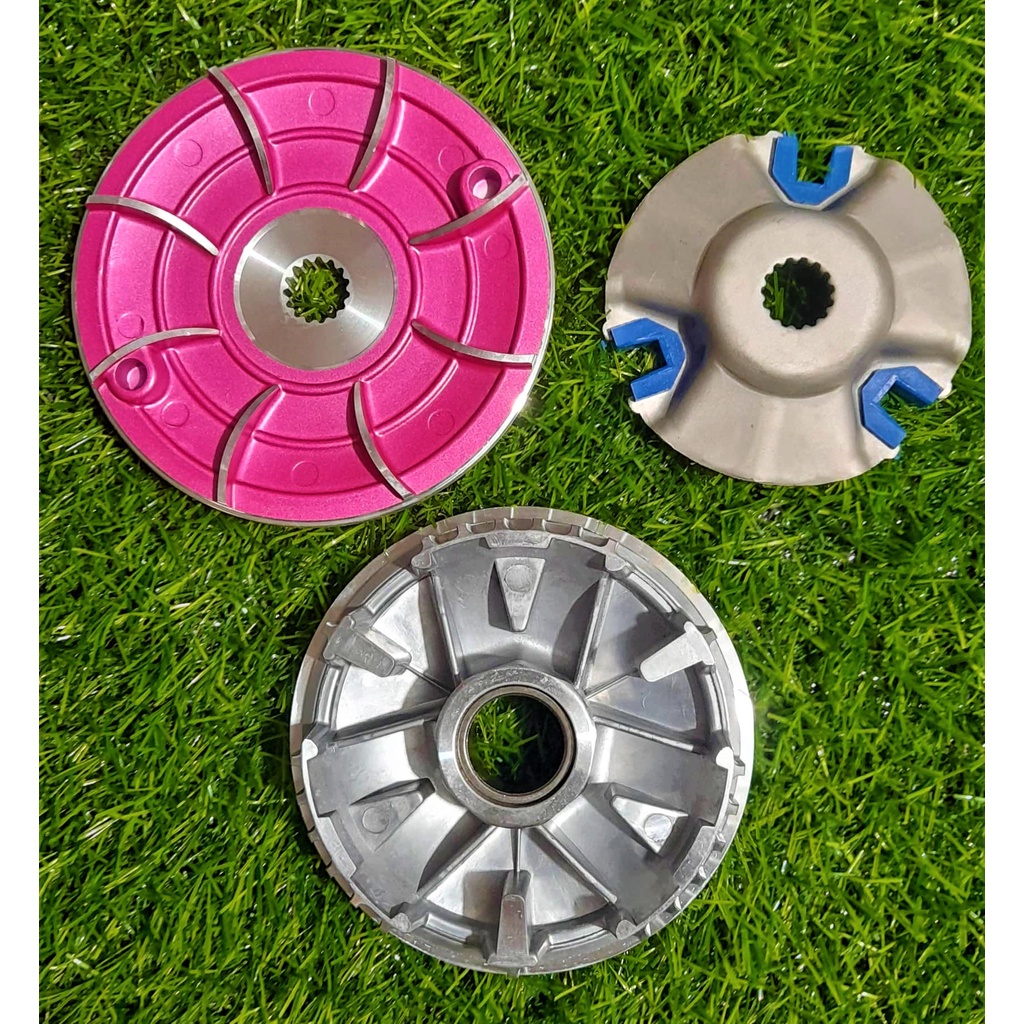 TSMP RACING PULLEY SET FOR MIO (SPORTY/ SOULTY/ FINO CARB & NOUVO ...