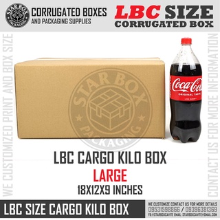 Starbox Large LBC Express Sizes Corrugated Cargo Shipping Boxes ...
