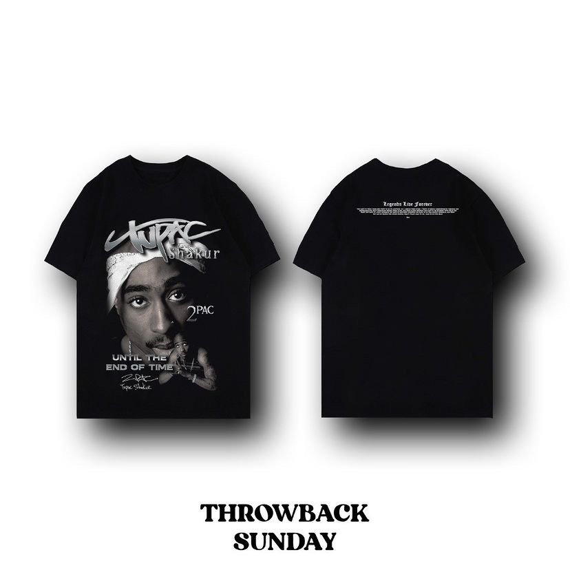 Throwback Sunday - Tupac Shakur Vintage Inspired Shirt | Shopee Philippines
