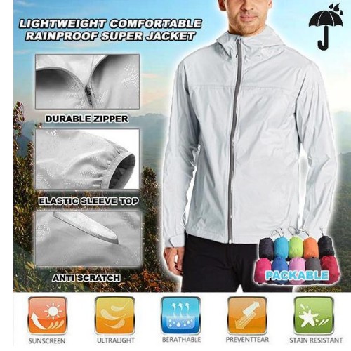 Best-selling Ultra-Light Rainproof Windbreaker Jacket Breathable ...