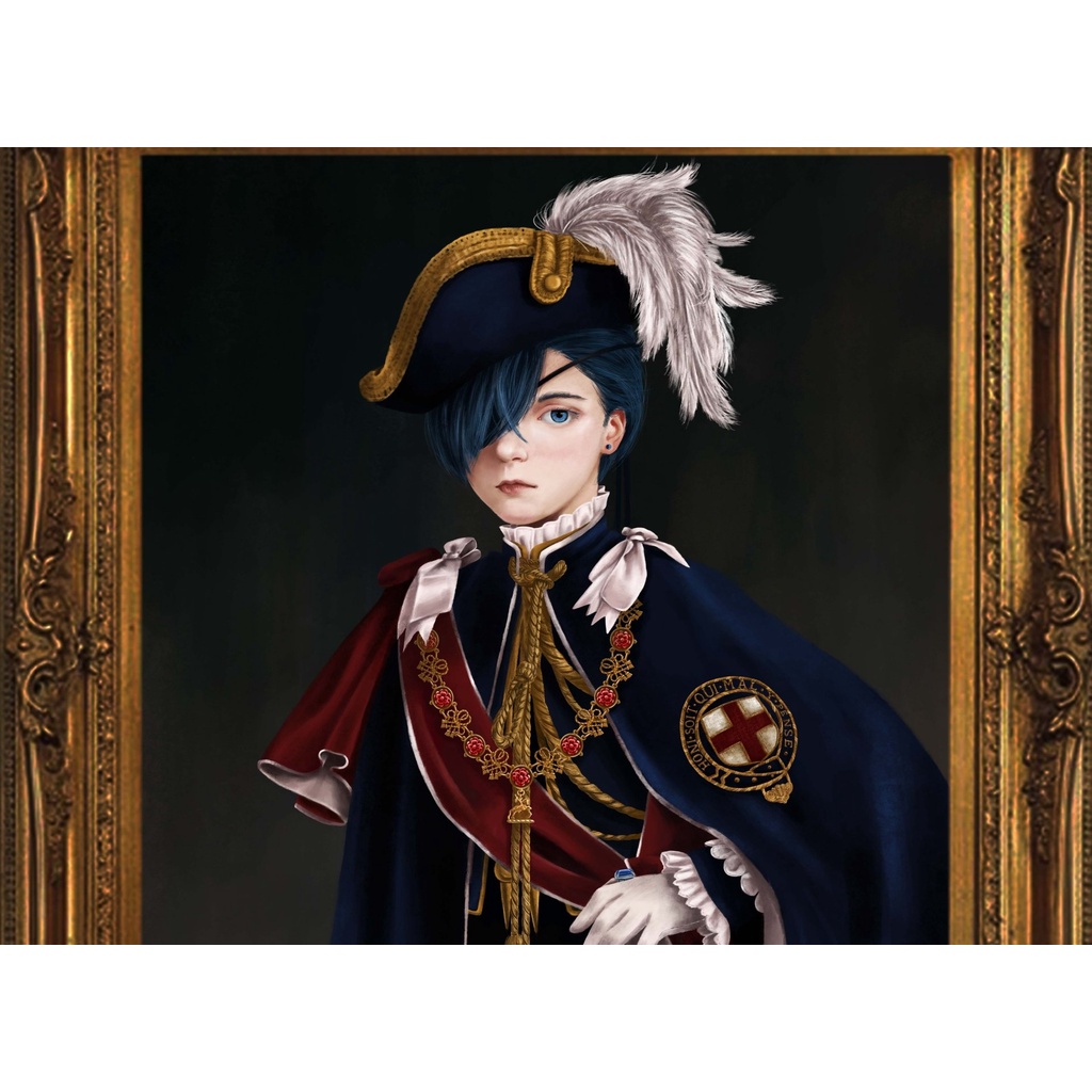 Kuroshitsuji - Black Butler : Official Anime Poster / Stickers ...