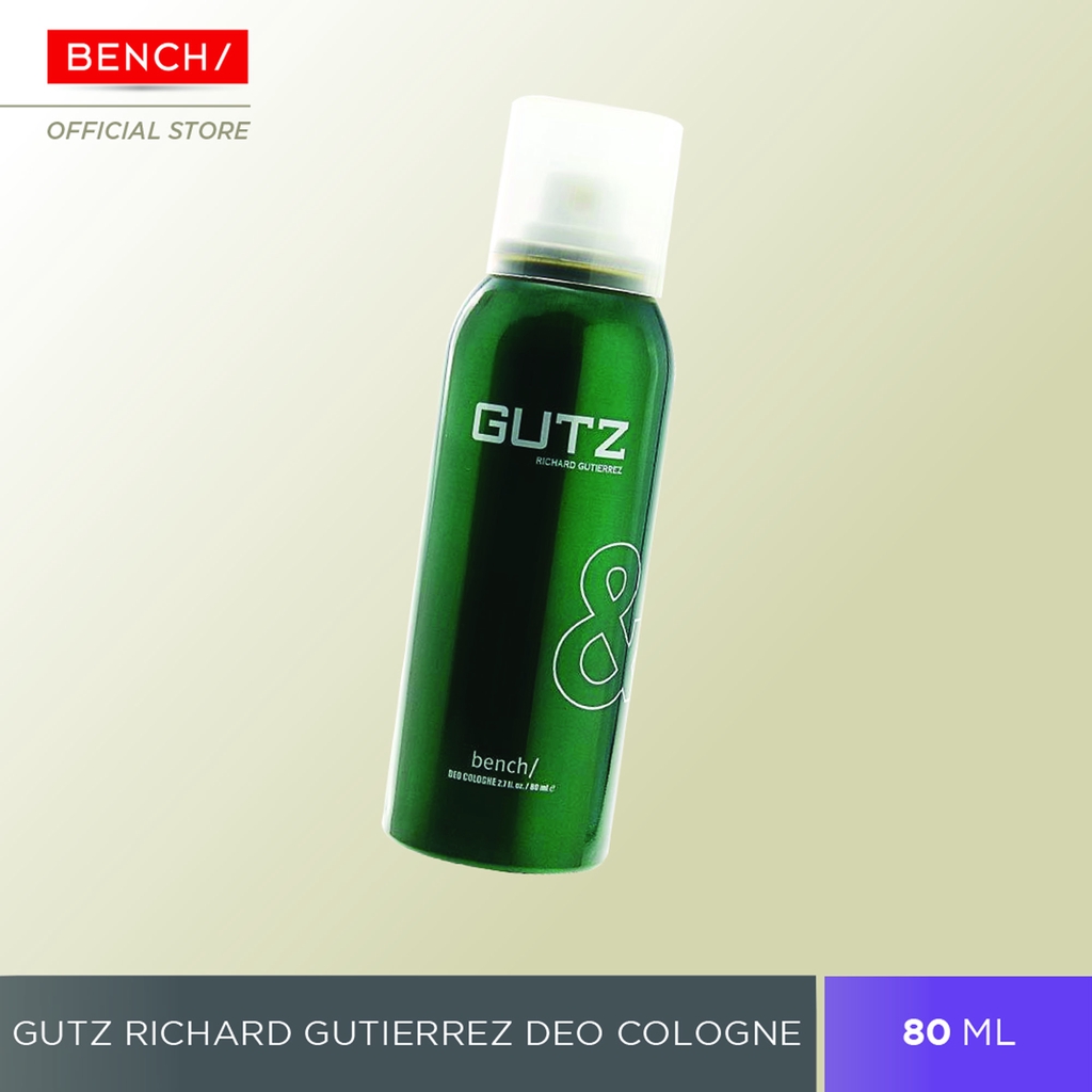 TCZ2080A - BENCH/ Richard Guitierez Gutz Deo Cologne 80ml | Shopee ...