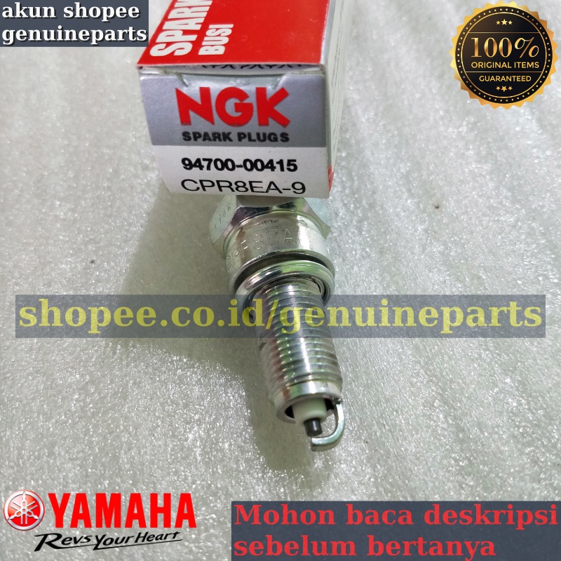 NGK CPR8EA-9 ORIGINAL YAMAHA NMAX OLD SPARK PLUG | Shopee Philippines
