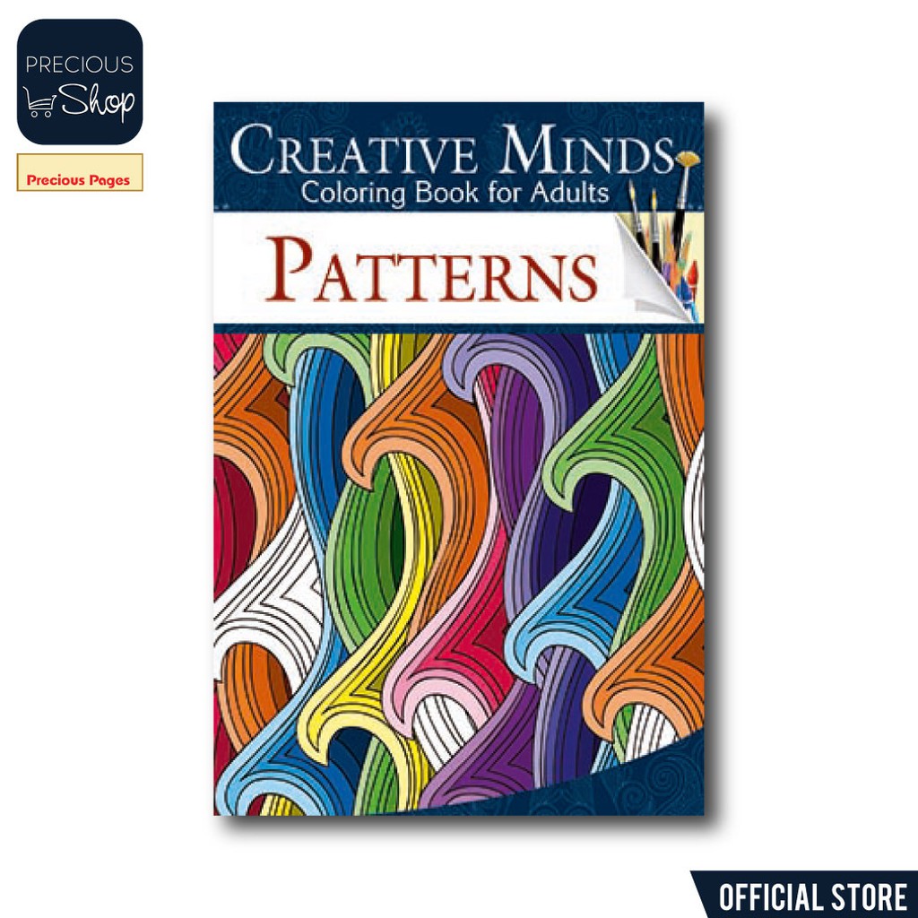 Creative Minds Coloring Book For Adults 8 | Shopee Philippines