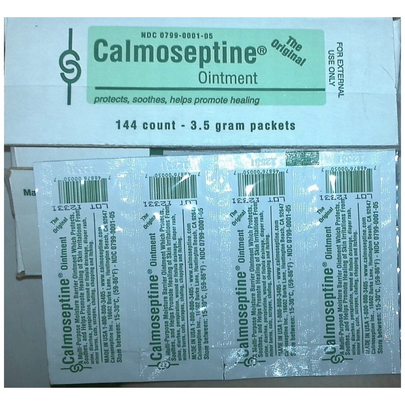 Authentic ** Calmoseptine Ointment diaper cream rash 4oz.,2.5oz,1oz ...