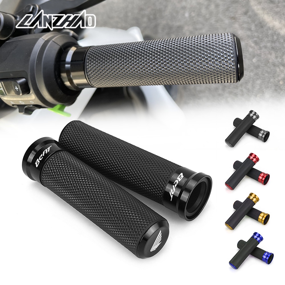for HONDA BEAT Fi v1 v2 Motorcycle Hand Grips CNC Handle Grip Rubber ...