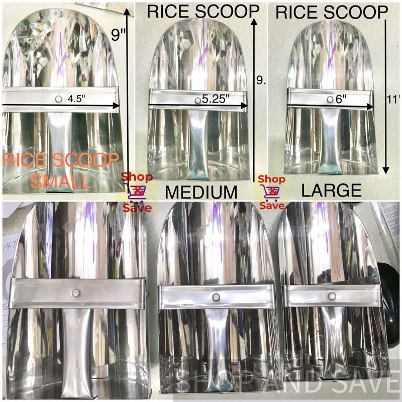 HEAVY DUTY RICE SCOOP / RICE SCOOPER / SANDOK NG BIGAS / MULTI PURPOSE ...