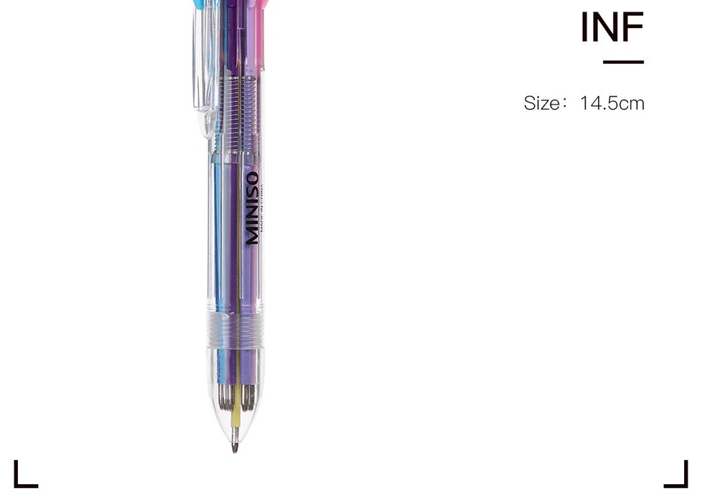 Miniso Ball Point Pen 8 Colors | Shopee Philippines