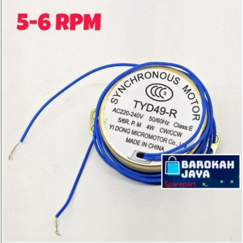 Synchronous Fan Motor - Rotary - Rotary Swing Dynamo Fan | Shopee ...