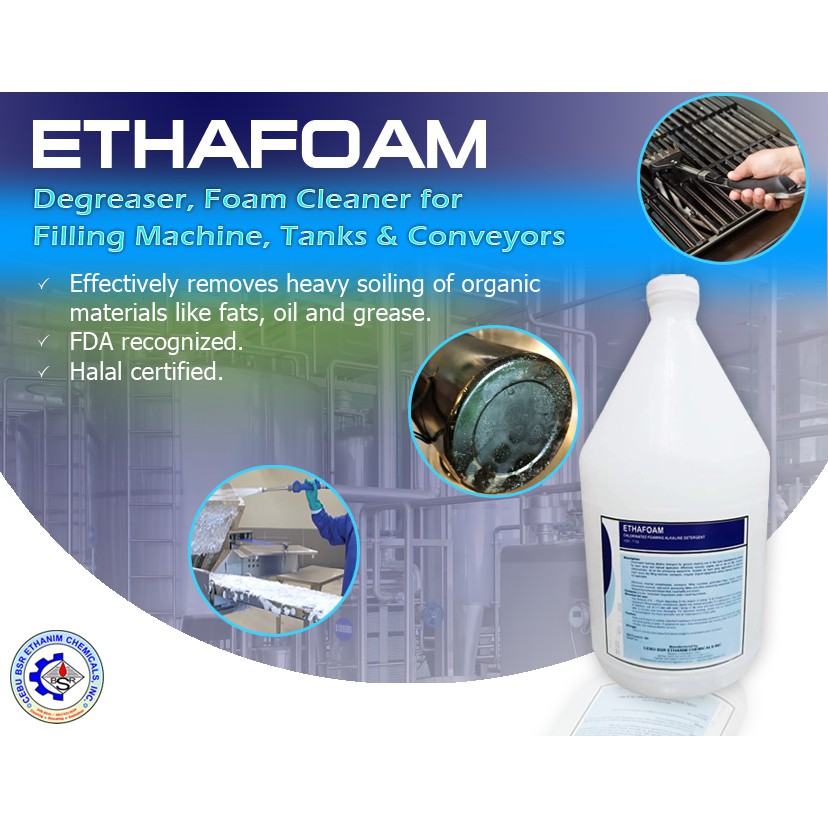 Ethafoam - Kitchen floor, hood, screen, filter degreaser | Shopee ...