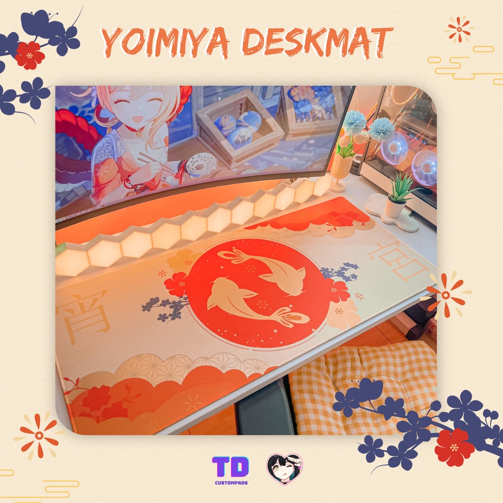 Yoimiya Deskmat by Kimifaery - Gaming Mousepad (Speed Type Variant ...