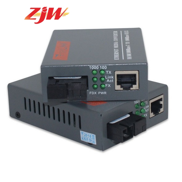 1000Mbps HTB-GS-03 A/B Gigabit Fiber Optical Media Converter Single Mode Fiber Converter Switch ...